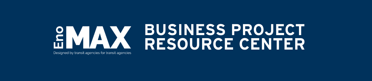 Business Project Resource Center - The Eno Center for Transportation