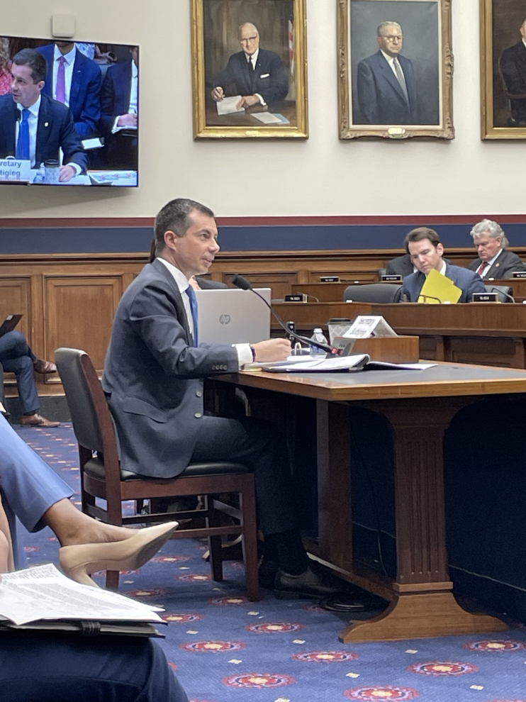 Secretary Buttigieg Joins House Transportation Committee for Marathon ...